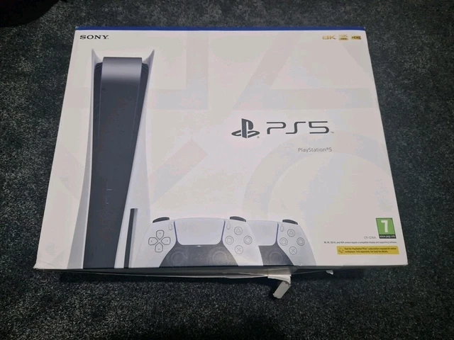 SONY PLAYSTATION 5 PS5 Disc Edition Console White 825GB Boxed Two ...