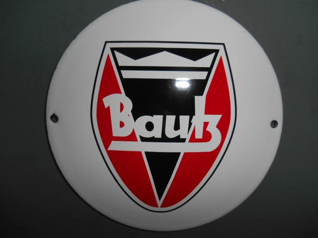 BAUTZ LOGO EMBLEM Trecker Schlepper Traktor Landwirtschaft Agar Email ...