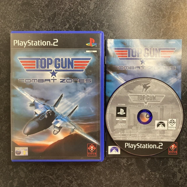TOP GUN COMBAT Zones (Movie) Ps2 Game Boxed With Manual Disc Mint!💥 £4. ...