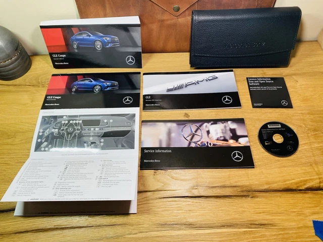 🟣 2025 MERCEDES GLE COUPE GLE53 GLE63s OWNERS MANUAL 4MATIC AMG TURBO ...