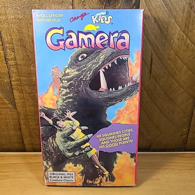 BANDE VHS GAMERA originale 1965 Creature Classic B&W 1987 Turtle Monster EUR 16,56 - PicClick FR