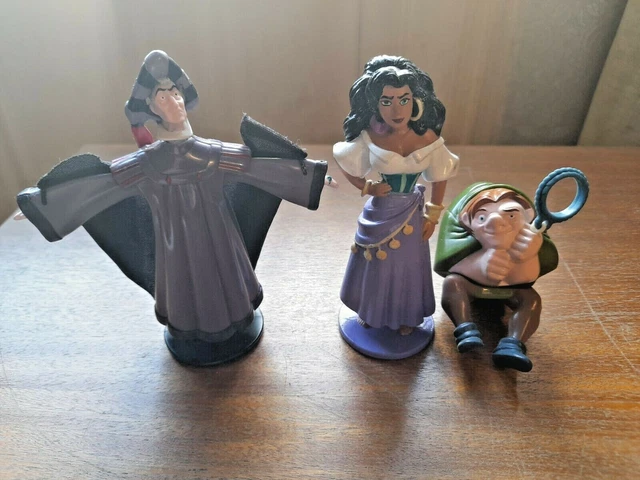 MCDONALDS HUNCHBACK OF Notre Dame Esmeralda Quasimodo Claude Frollo ...