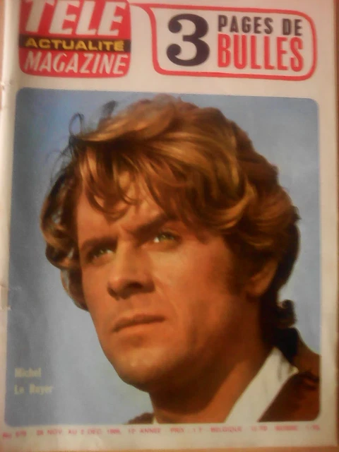 MAGAZINE TELE MAGAZINE 1966 SHEILA - HALLYDAY -BOURVIL - ALAIN BARRIERE ...