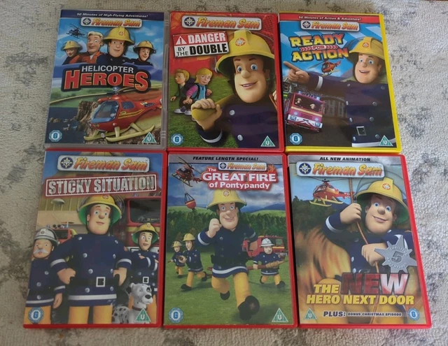 5X FIREMAN SAM DVDs - Job Lot Bundle £5.91 - PicClick UK