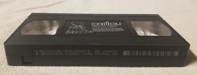 CAILLOU THE EXPLORER VHS Video Tape 2001 CINAR PBS KIDS No Case £4.99 ...