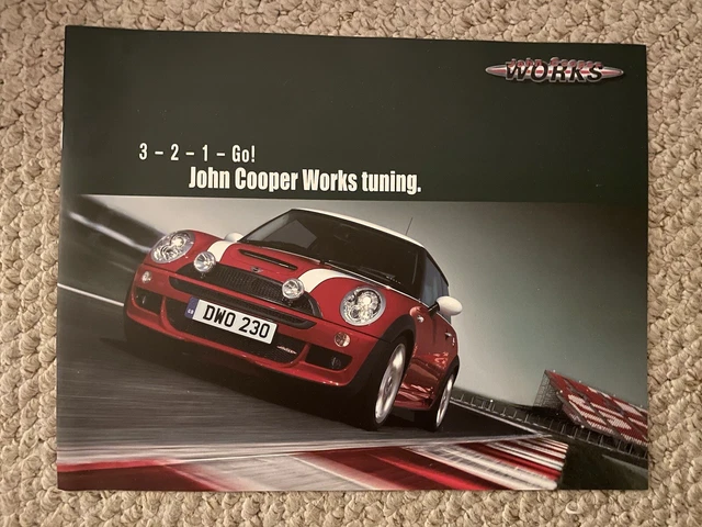 BMW MINI COOPER Works Tuning Brochure Catalogue £11.11 - PicClick UK