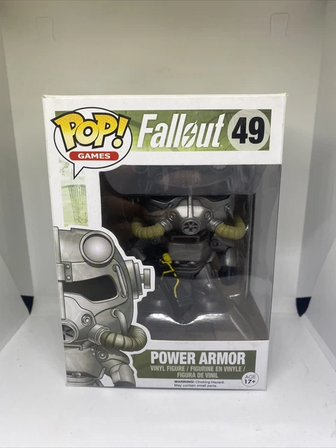 FUNKO POP FALLOUT Power Armor #49 CIB Complete $12.00 - PicClick CA