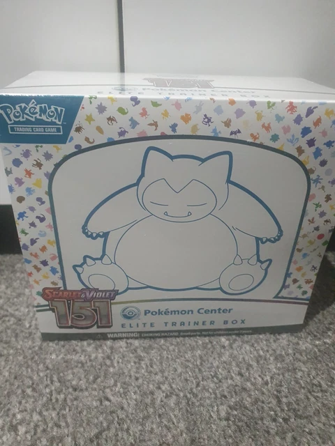 POKEMON TCG SCARLET & Violet 151 Pokemon Centre Exc Elite Trainer Box X ...