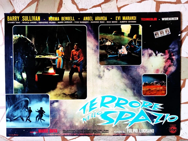 FOTOBUSTA TERRORE NELLO SPAZIO Mario Bava HORROR Sci-FI PLANET OF THE VAMPIRES EUR 24,90 ...