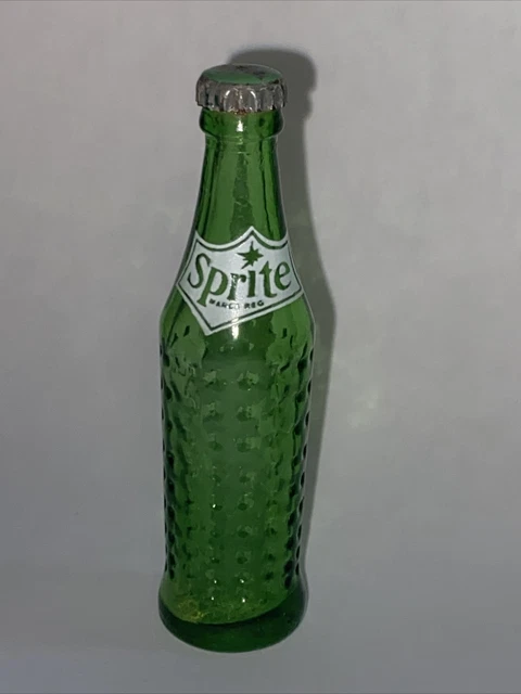 MINI SODA BOTTLE SPRITE USA of the 60s Nice Cap Hard to Find Miniature ...