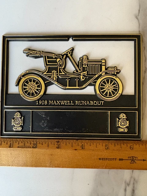 PLASTIC STORE SIGN 1908 Maxwell Runabout Car Auto Vintage Rare $31.73 ...