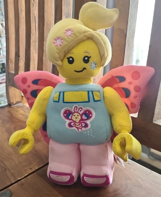 LEGO MINIFIGURE PLUSH Soft Toy Butterfly Girl Wings 12” £9.99 - PicClick UK