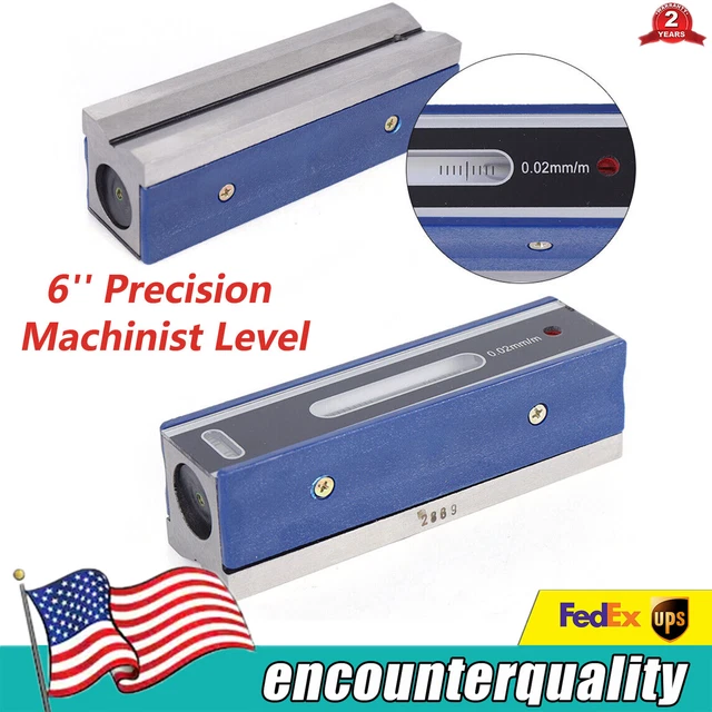 6'' PRECISION MACHINIST Level Engineers Bar Inspection Block Tool 0. ...