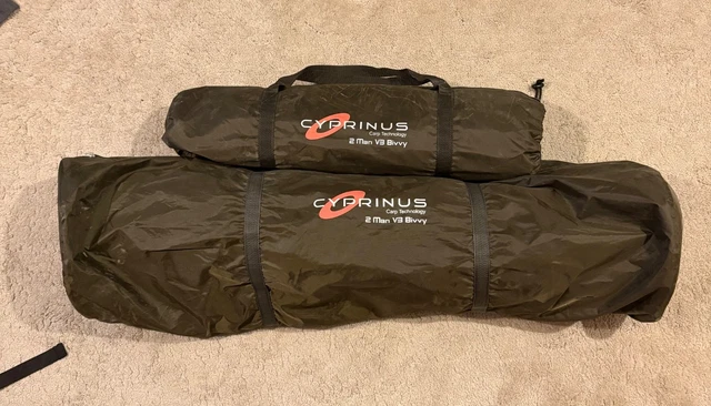 CYPRINUS V3 2 Man Bivvy With Overwrap - Brand new £156.68 - PicClick UK