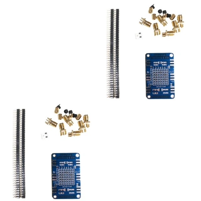 SPECTRUM ANALYZER FREQUENCY Test Board Filter Attenuator Oscilloscope ...