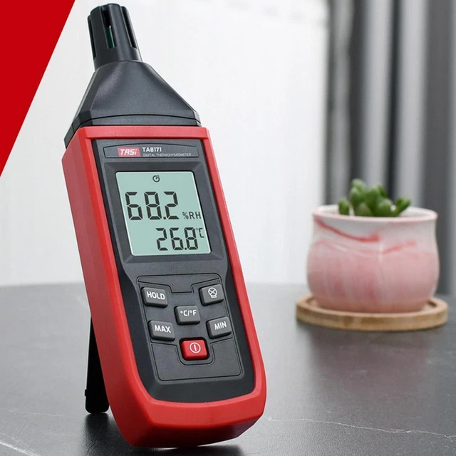 FR DIGITAL TEMPERATURE Humidity Meter Handheld Accurate Thermometer ...
