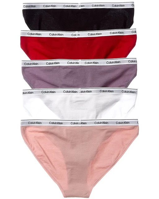 CALVIN KLEIN 5PK Modern Logo String Bikini Women's £17.84 - PicClick UK