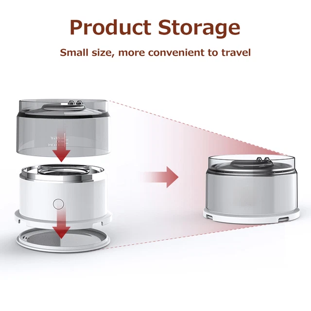 MINI ELECTRIC PORTABLE Coffee Maker with ABS Body, Battery-Powered Drip ...