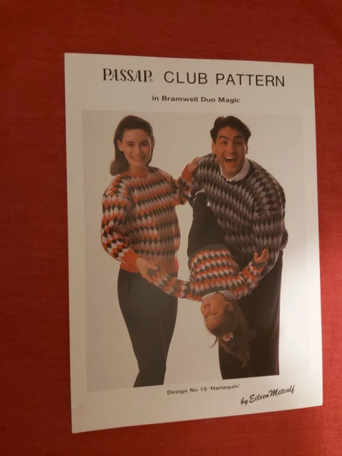 PASSAP CLUB PATTERN 15 For Passap Knitting Machines £12.00 - PicClick UK