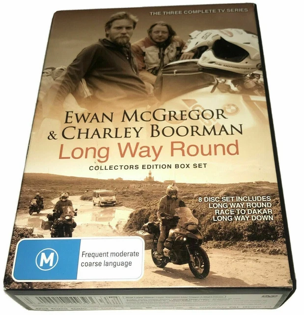 LONG WAY ROUND Collectors Edition Box Set - Ewan McGregor & Charley ...