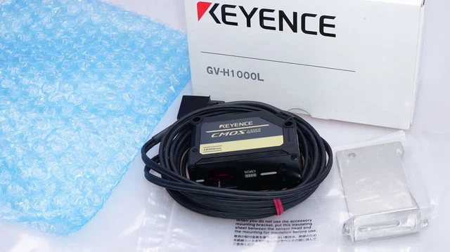 KEYENCE GV-H1000L SENSOR Head, Digital Cmos Laser Sensor Ovp, New $313. ...
