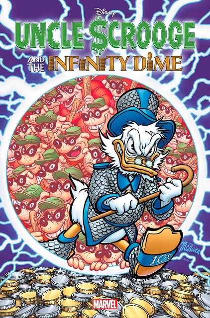 UNCLE SCROOGE INFINITY Dime # 1 Steve Mcniven Foil Variant Disney ...