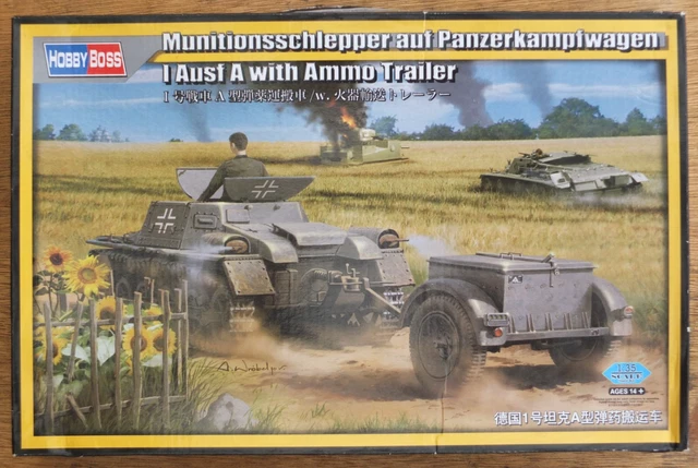 1/35 HOBBYBOSS 80146 - Munitionsschlepper Auf Panzerkampfwagen I Ausf A ...