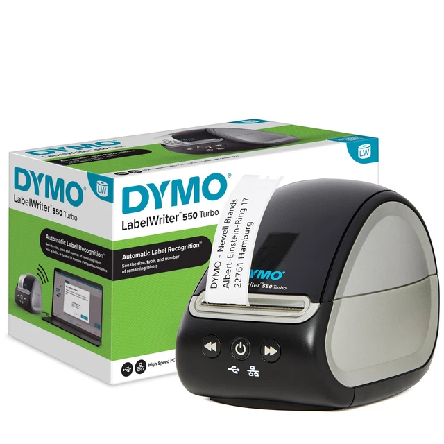 DYMO LABELWRITER 550 Turbo Thermal Label Printer 2112727 £231.85 ...