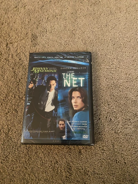 SCI-FI DOUBLE FEATURE Johnny Mnemonic / The Net Dvd New $69.99 - PicClick