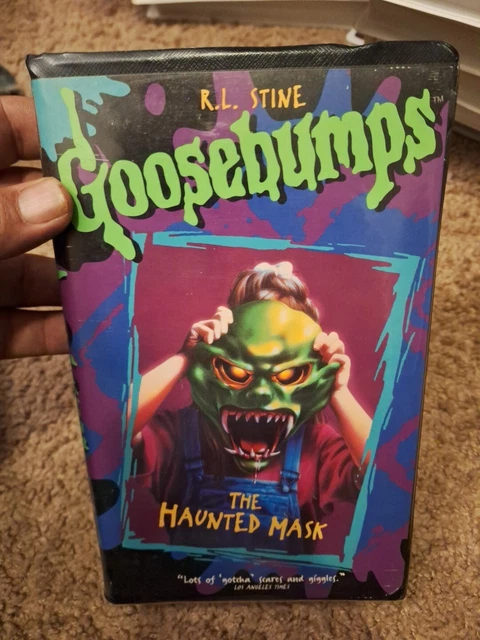 GOOSEBUMPS VHS TAPE 90s Spooky Kids TV Series The Haunted Mask 1995 £4. ...