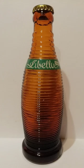 ALTE LIMONANDE-FLASCHE LIBELLA Fruchtsaft-Getränk 0,25L 60er Jahre m ...