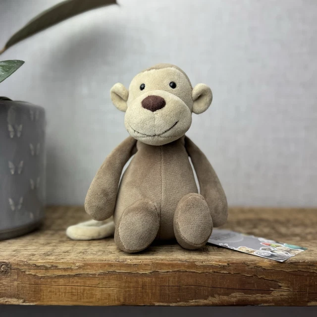 JELLYCAT MY FIRST Monkey - Baby Soft Beige Monkey Toy (no Box) - Brown ...