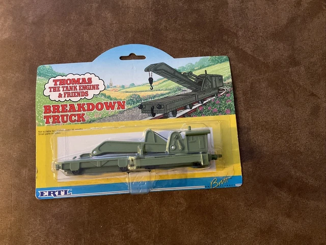 THOMAS THE TANK Engine and Friends ERTL Breakdown Crane SEALED ON CARD ...