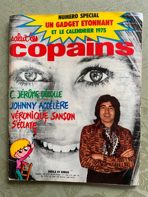 SALUT LES COPAINS 148 Ringo Sheila Sanson Stills Hallyday C Jerome Gall ...