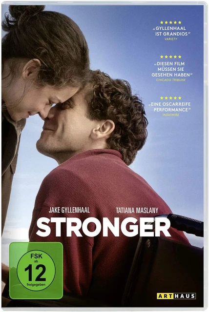 STRONGER (DVD) GYLLENHAAL Jake Maslany Tatiana Richardson Miranda Brown ...