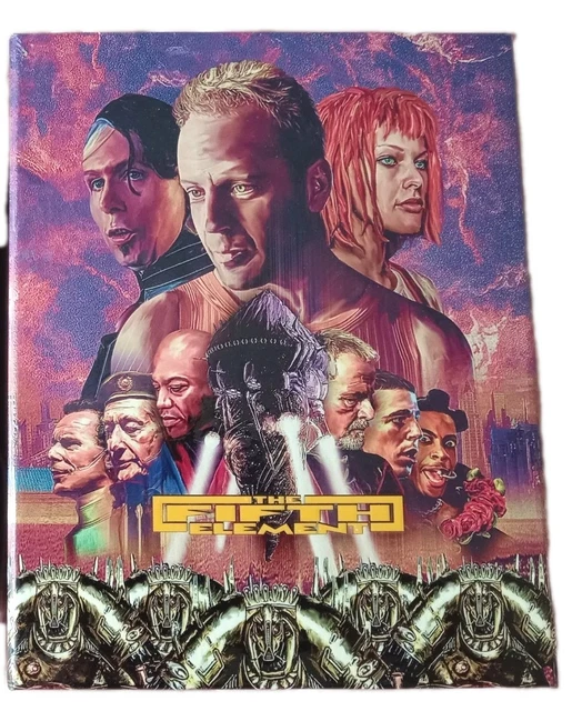 THE FIFTH ELEMENT Outer Boxset Blu-Ray Casing/Content ONLY (See Notes ...