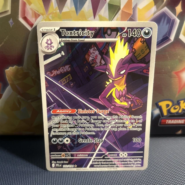TOXTRICITY 103/094 PHANTASMAL Flames Pokémon Card Mega £4.91 - PicClick UK