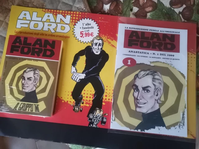 ALAN FORD, ANASTATICA num. 1, confezione sigillata, La gazzetta dello sport 2024 EUR 22,00 ...