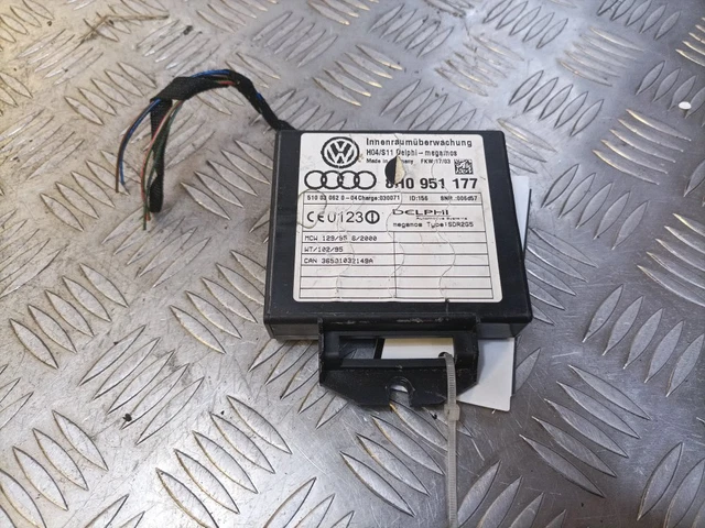 MÓDULO DE ALARMA Audi A4 B6 B7 02-09 Unidad De Control Detector De ...