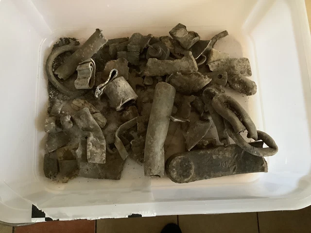METAL DETECTING FINDS 2kg Scrap Lead Saxon, Victoria, Medieval £0.99 ...