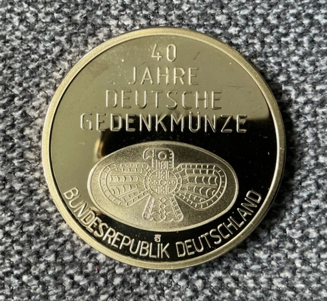 40 JAHRE DEUTSCHE Gedenkmünze Medaille Germanisches Museum Deutschland Ø 40 mm EUR 3,80 ...
