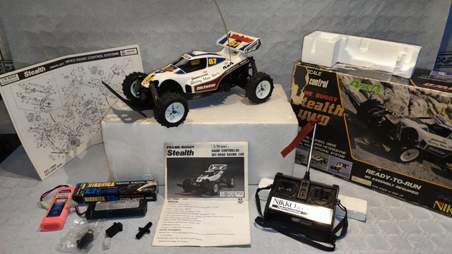 NIKKO STEALTH 4WD Dictator '87 Frame Buggy 1/10 vintage RC 1986 £275.43 ...