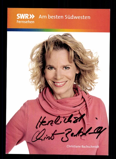 CHRISTIANE BACHSCHMIDT DIE Fallers Autogrammkarte Original Signiert # BC 103270 EUR 2,49 ...