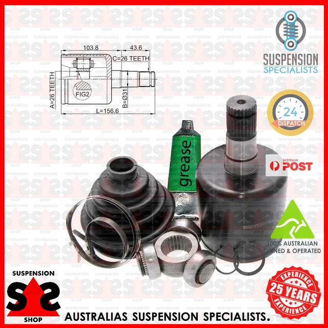 TRANSMISSION SIDE JOINT Kit, Drive Shaft Suit VOLVO V60 T4 V60 I (155) EUR 99,16 - PicClick FR