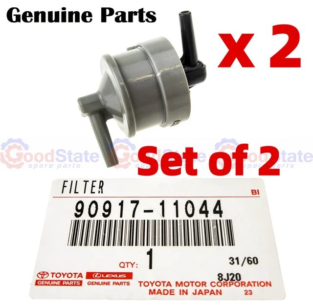 GENUINE RAV4 ALA49 ALA41 2.0 2.2 MAP Sensor Oil Separator Filter Set x2 ...