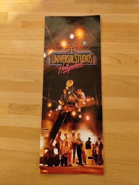 VINTAGE UNIVERSAL STUDIOS Guide/Brochure 1990 - Vgc EUR 5,82 - PicClick IT