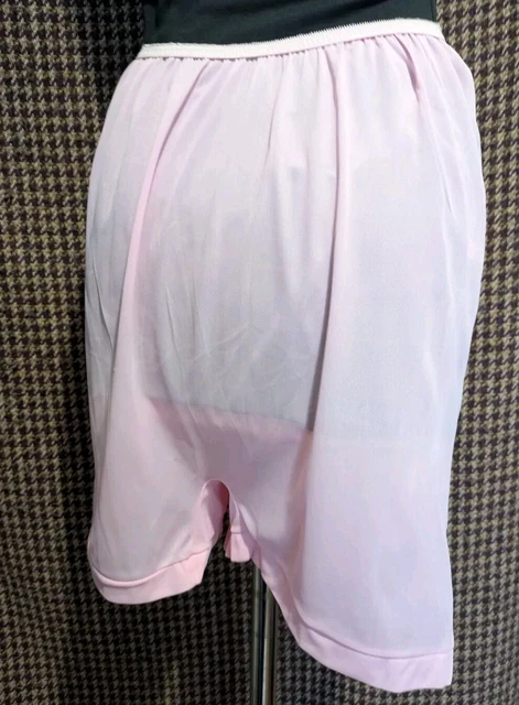 VINTAGE 1960S SILKY Candy Pink Acetate Slips Bloomers Directoire Pants ...