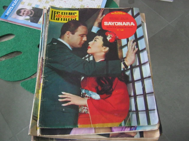 MAGAZINE REVUE ROMAN Photo Les Films Du Coeur 86 Annee 1962 Sayonara ...