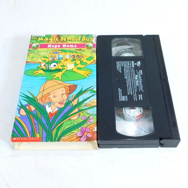 THE MAGIC SCHOOL Bus Hops Home VHS Tested Scholastic KidVision 1995 £5. ...