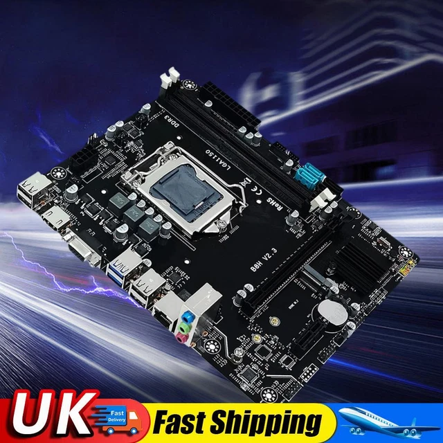 H81 GAMING PC Mainboard NVME M.2 1600Hz Desktop Motherboard Dual ...